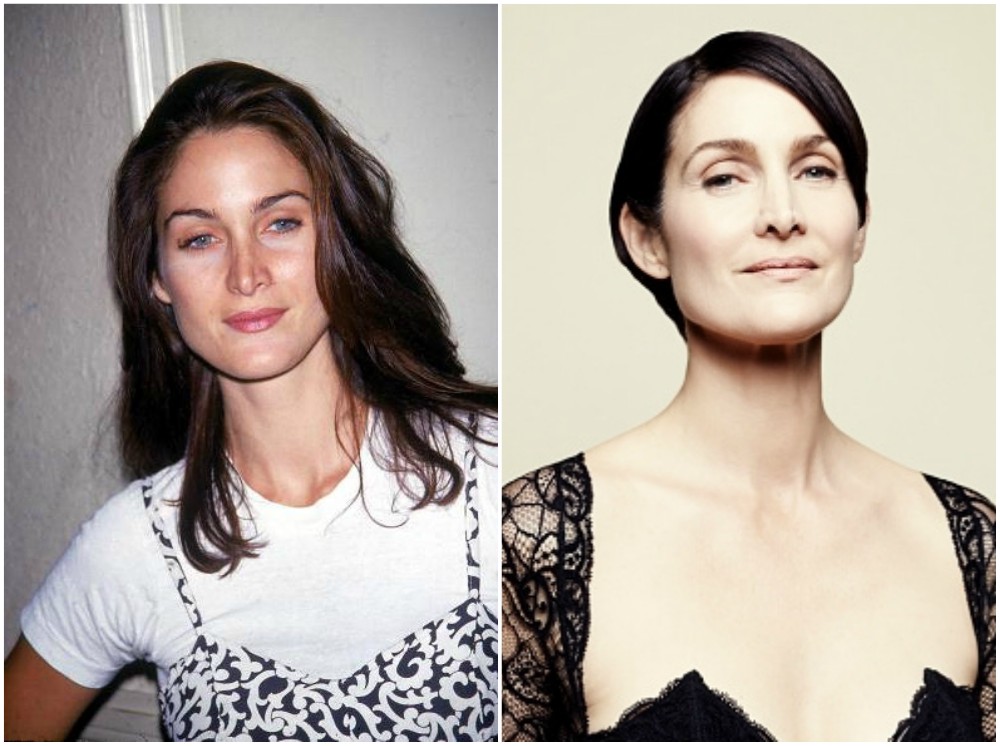 Carrie-Anne Moss height, weight. Her boyish figure in The Matrix